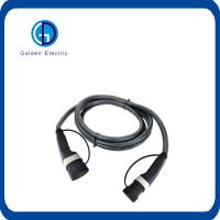 China Energy Car Black 16A Type 2 Charging Cable Single Phase With DC Power Input for sale