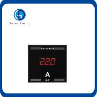 China Plastics Housing LED Digital Display Voltmeter For Measuring Pulse Peak for sale