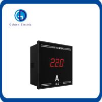 China Plastics Housing LED Digital Display Voltmeter For Measuring Pulse Peak for sale