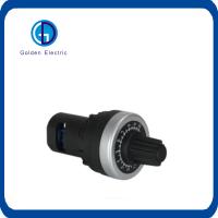 China Customized 100k Ohm Potentiometer La42dwq-22 Three Phase Four Wire With Knob for sale