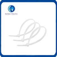 China Customized White Self Locking Cable Tie PA66 With RoHS Certification for sale