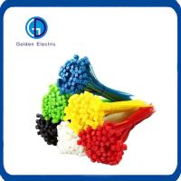 China 3.6mm Multi Color Nylon Cable Tie Erosion Resistant For Quick Cable Management for sale