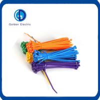 China 3.6mm Multi Color Nylon Cable Tie Erosion Resistant For Quick Cable Management for sale