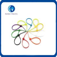 China 3.6mm Multi Color Nylon Cable Tie Erosion Resistant For Quick Cable Management for sale