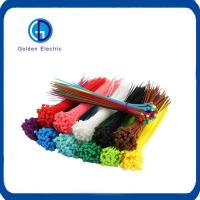 China 3.6mm Multi Color Nylon Cable Tie Erosion Resistant For Quick Cable Management for sale