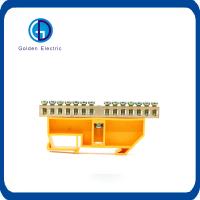 China 14 Way Brass Terminal for Power Distribution Screw Bar Electric Wire Lug and Species for sale