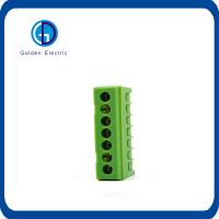 China Terminal Species Screw Connection Electrical Ground Terminal Block with Holder 63A 125A for sale