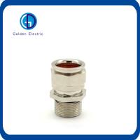 China IP66 IP68 Explosion-Proof Metal Cable Gland with Nickel Plated Brass Customizable Sizes for sale