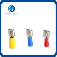 China Insulated Fork Cable Lugs Nylon/Brass Plug-in Terminal Cable Electrical Connectors for sale