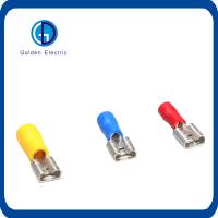 China Insulated Fork Cable Lugs Nylon/Brass Plug-in Terminal Cable Electrical Connectors for sale