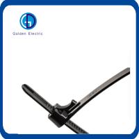 China 100 Pack of Black CE UL Nylon Zip Ties Strong and 80mm-1220mm Length 1.8mm-9mm Width for sale