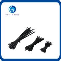 China 100 Pack of Black CE UL Nylon Zip Ties Strong and 80mm-1220mm Length 1.8mm-9mm Width for sale
