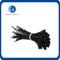 China 100 Pack of Black CE UL Nylon Zip Ties Strong and 80mm-1220mm Length 1.8mm-9mm Width for sale