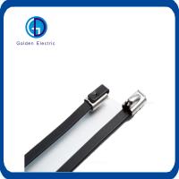 China Length80mm-1220mm Width1.8mm-9mm Stainless Steel Self Locking Ball Lock Zip Wire Tie for sale