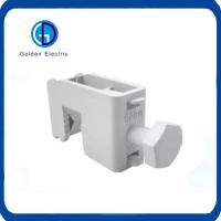 China 4-35mm2 Cable Connection Clip C Type Stainless Steel Busbar Clamps System Wire Clips 115A 10.5mm X 11mm for sale