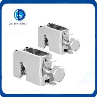 China 4-35mm2 Cable Connection Clip C Type Stainless Steel Busbar Clamps System Wire Clips 115A 10.5mm X 11mm for sale
