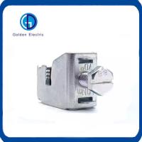 China 175A Busbar System Clamp for Flat Copper Busbar 5mm/10mm and Opening Dimension 14*14mm for sale