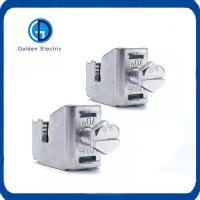 China 175A Busbar System Clamp for Flat Copper Busbar 5mm/10mm and Opening Dimension 14*14mm for sale