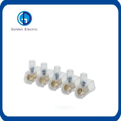 China 2.5mm 2 Wire Section Jh Series Terminals Made of Brass Material Transparent Strip for sale