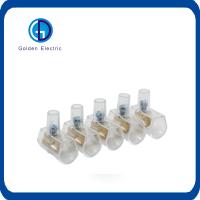 China 2.5mm 2 Wire Section Jh Series Terminals Made of Brass Material Transparent Strip for sale
