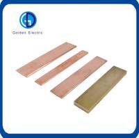 China Pure Copper Electrical Bus Bar with Tmy Standard and Punching Processing Service for sale