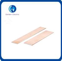 China Pure Copper Electrical Bus Bar with Tmy Standard and Punching Processing Service for sale