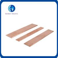 China Pure Copper Electrical Bus Bar with Tmy Standard and Punching Processing Service for sale