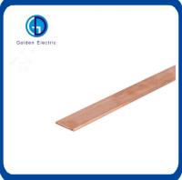 China Pure Copper Electrical Bus Bar with Tmy Standard and Punching Processing Service for sale