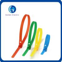 China Reusable Plastic Cable Ties with Durable Nylon Material -40-85 Dgree C -40-185 Dgree F for sale