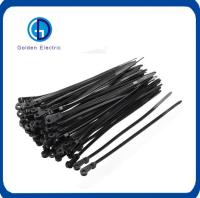 China Push Fit Mountable Head Cable Tie with Round Head Different Sizes and Specifications Nylon for sale