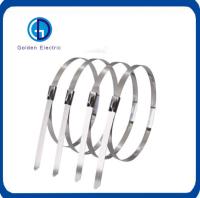 China High Tensile Strength Stainless Steel Cable Tie-Ball Lock Type for Customization for sale