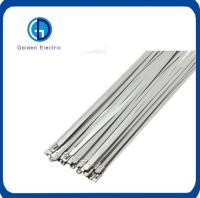 China High Tensile Strength Stainless Steel Cable Tie-Ball Lock Type for Customization for sale