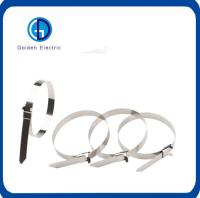China Type Eco Friendly Stainless Steel Cable Tie with Self-Locking and CE Certification for sale