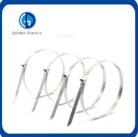China Type Eco Friendly Stainless Steel Cable Tie with Self-Locking and CE Certification for sale