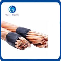 China Round Wire Copper Clad Steel Ground Wire for Earthing 16mm2 25mm2 35mm2 50mm2 70mm2 for sale