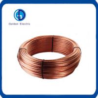 China Round Wire Copper Clad Steel Ground Wire for Earthing 16mm2 25mm2 35mm2 50mm2 70mm2 for sale