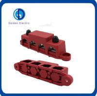 China Marine Electric Busbar Terminal Block 250AMP Bus Bar Copper with Cover and Customization for sale