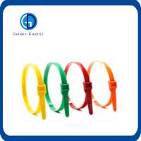 China 2.5*100mm Custom Size Plastic Multi Color Nylon Cable Ties for 1 Piece Min.Order for sale