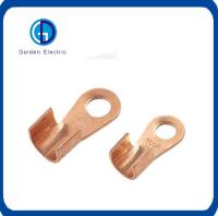 China Wire Connecting Lug Copper Type Cable Lug Power Fitting Copper Termination High Conductor for sale