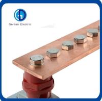 China Copper Busbar Custom Logo Size Pure Copper/Tinned Copper/ Copper Clad Steel Busbar for sale