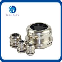China Metal IP68 EMC Cable Glands Brass Nickel Plated With High Temperature Resistance for sale