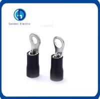 China Insulated Terminal Ring Copper Connectors for Crimping Auto Electrical Wires 2-22 AWG for sale