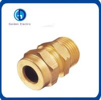 China Customized Nickel Plated Brass Cable Gland For Waterproof And Corrosion Resistant for sale