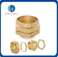 China Customized Nickel Plated Brass Cable Gland For Waterproof And Corrosion Resistant for sale