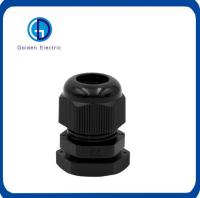 China UV Resistant Black Nylon Cable Gland Customizable For Safety Connection for sale