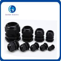 China UV Resistant Black Nylon Cable Gland Customizable For Safety Connection for sale