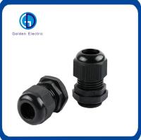 China UV Resistant Black Nylon Cable Gland Customizable For Safety Connection for sale