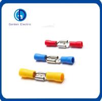 China Insulated Male Disconnect Terminal Mdd1.25-250 Zinc-Plated Spade Flange Connector for sale