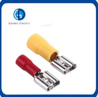 China FDD1.25-250 Female Quick Disconnects Vinyl Insulated Crimp Female Disconnectors Terminal for sale