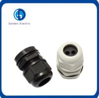 China Greaseproof 3 Holes Nylon Cable Gland Thread Type With Different Sizes for sale